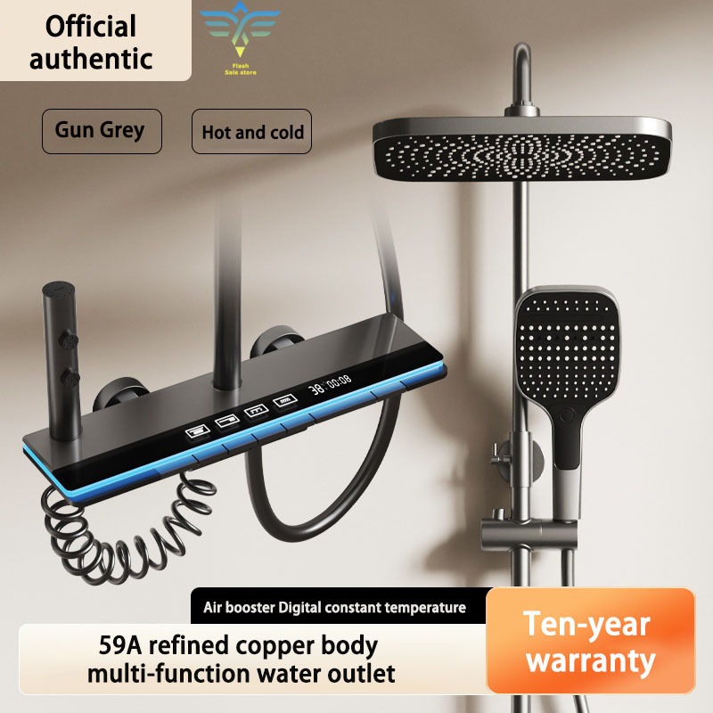 shower set 4 in 1 hot and cold water shower set bathroom shower head ...