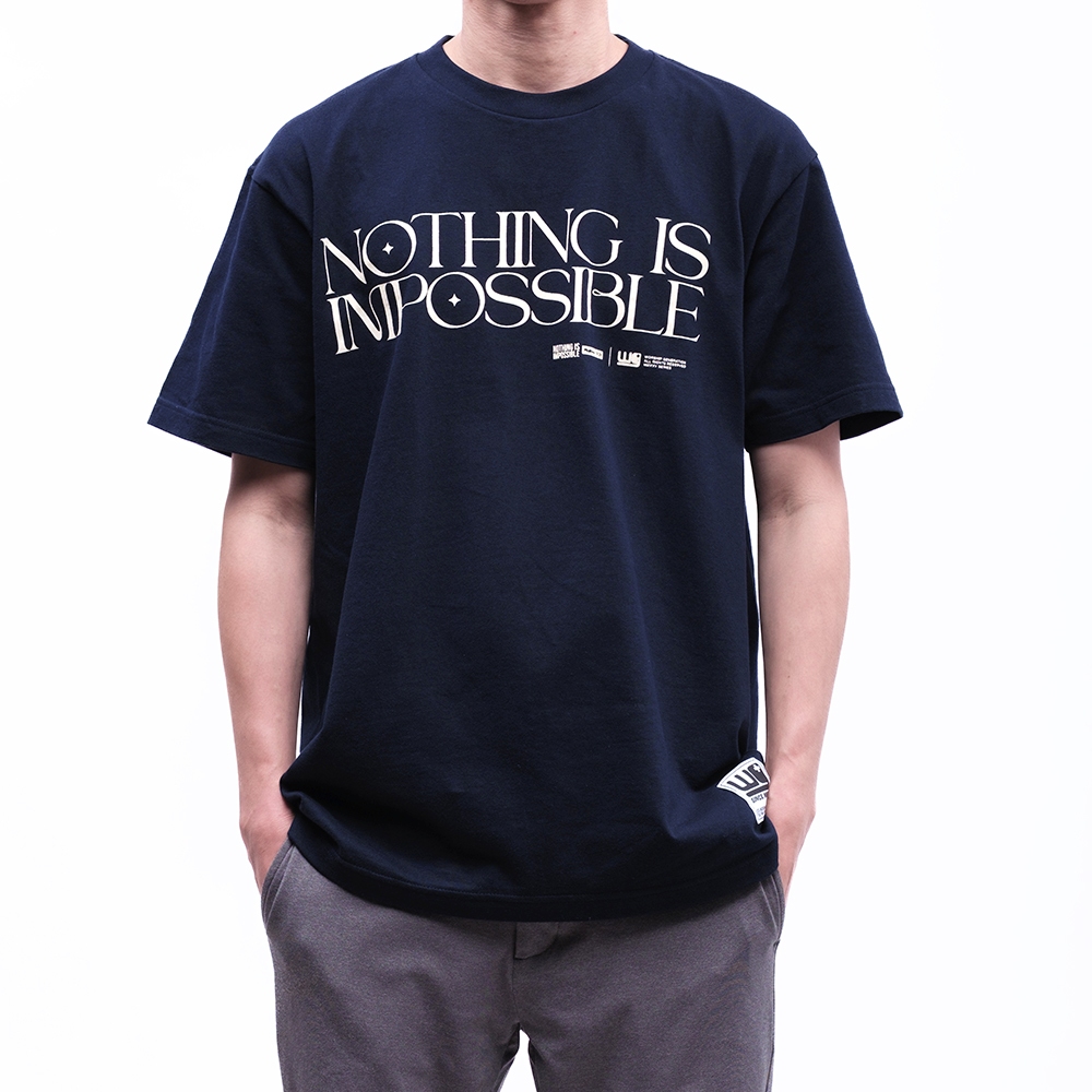 Worship Generation | Nothing Is Impossible Navy Blue T-Shirt For Men ...