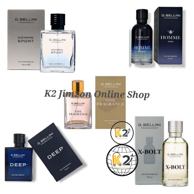 G. BELLINI EAU DE PARFUM 75ml | XBOLT|| HOMME || ONE FRAGRANCE ...