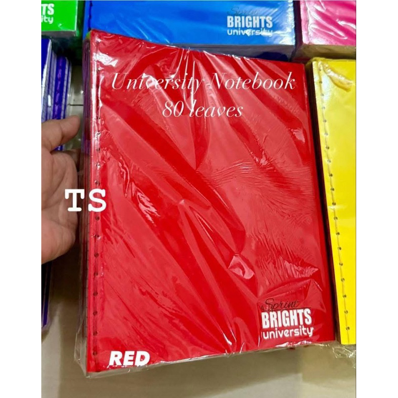 BIG NOTEBOOK/ UNIVERSITY NOTEBOOK WITH YARN SOLD PER 10 pcs ( Limit 2 ...