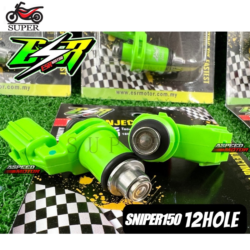 ESR Fuel Injector 12H-/180CC Mio 125/M3 /Mio Z Soul GT/Fino /Soul ...