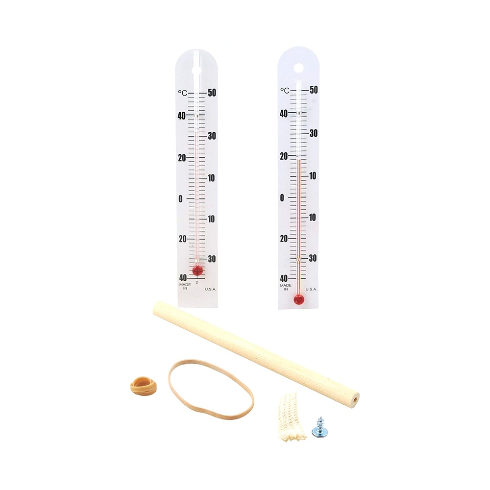 Eisco Sling Psychrometer Kit Relative Humidity and Dew Point Meter ...
