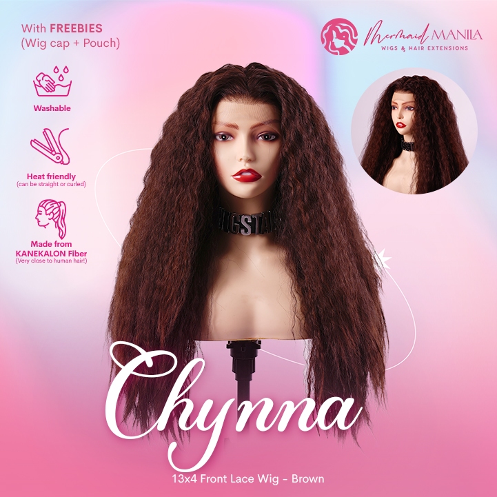 MERMAID MANILA HAIR - CHYNA (13x4 Front Lace Wig) | Shopee Philippines