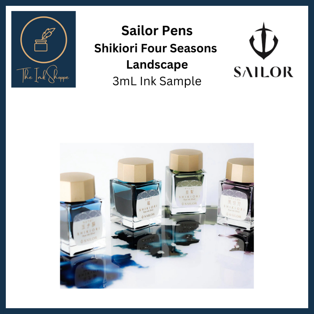 Sailor Shiokiori Four Seasons - Landscape Fountain Pen Ink Sample (3mL ...