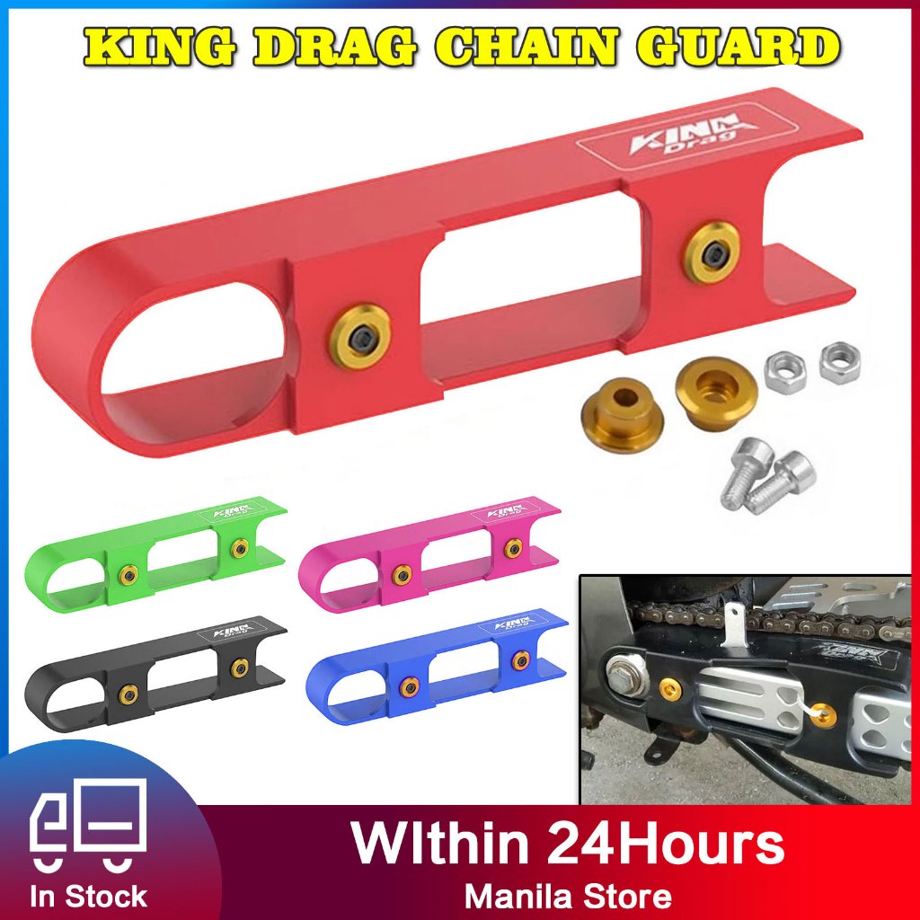 King Drag Rubber Chain Guard V2 Universal For LC150 / Raider150 ...