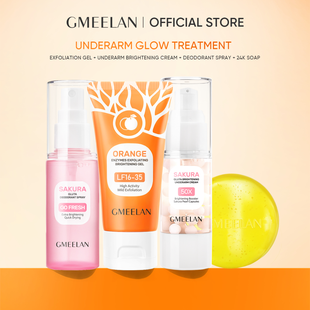 GMEELAN Exfoliating Gel Underarm Sakura Whitening Cream Deodorants ...
