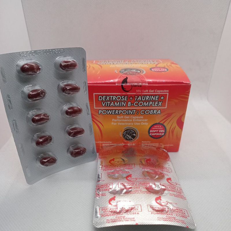 Powerpoint: Cobra Soft Gel Capsule Performance Enhancer Vitmins B ...