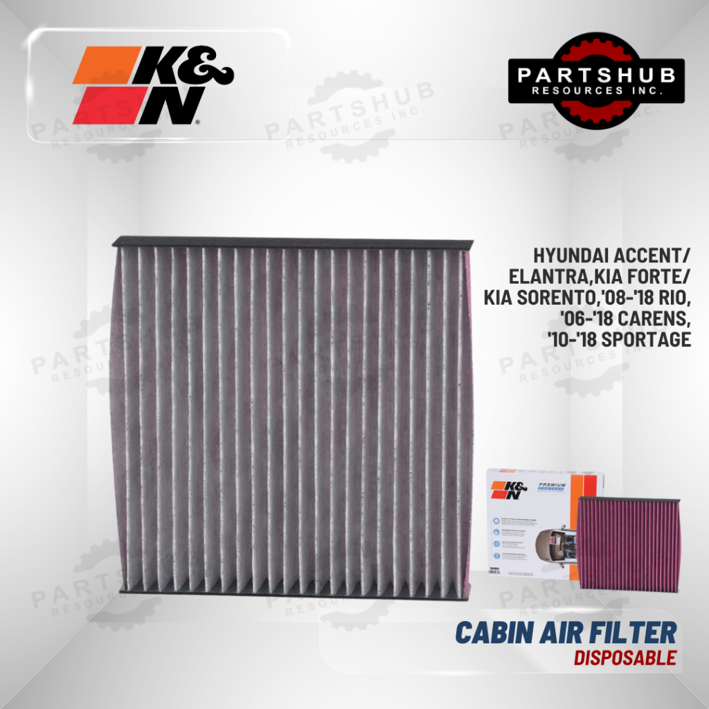K&N DISPOSABLE CABIN AIR FILTER (18-ON BRZ/GR86 2.4L/Raize/Swift 1.2L ...