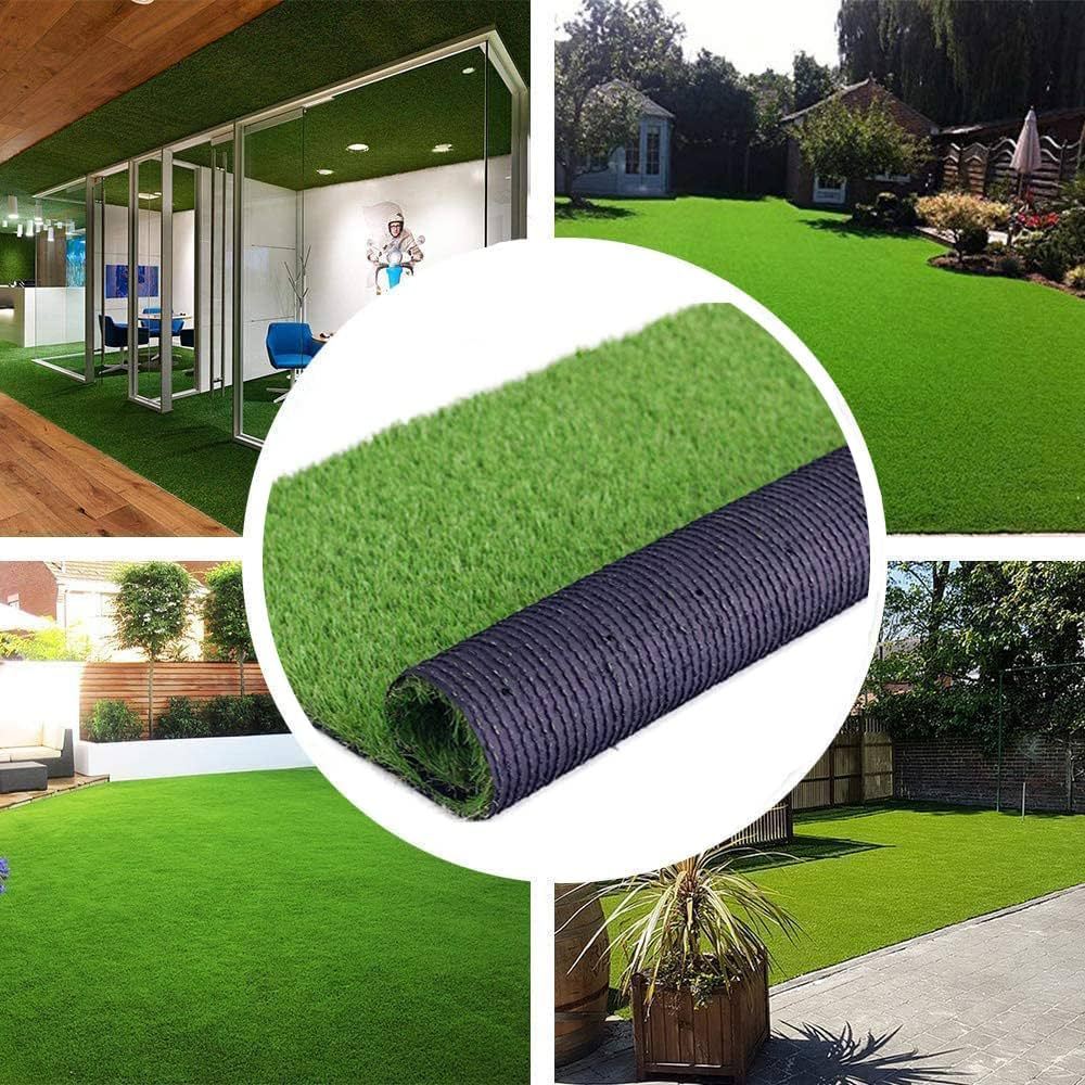 2M ARTIFICIAL GRASS MAT OUTDOOR ARTIFICIAL GRASS PLASTIC MAT LAWN ...