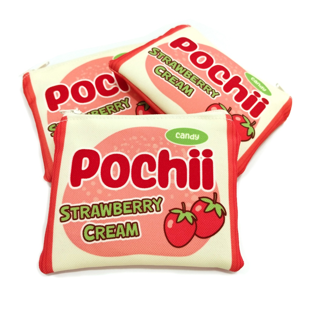 Pochii - Pinoy Chichirya Wallet, Fabric Coin Pouch, Purse, Kawaii Cute ...