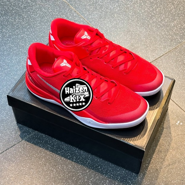 KOB3 8 "University Red" BASKETBALL SHOES - FREE SOCKS | Shopee Philippines