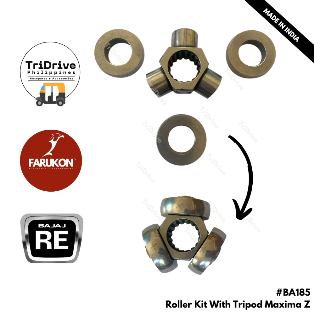 Bajaj Maxima Z Roller Kit With Tripod - 36BH0019 | Shopee Philippines