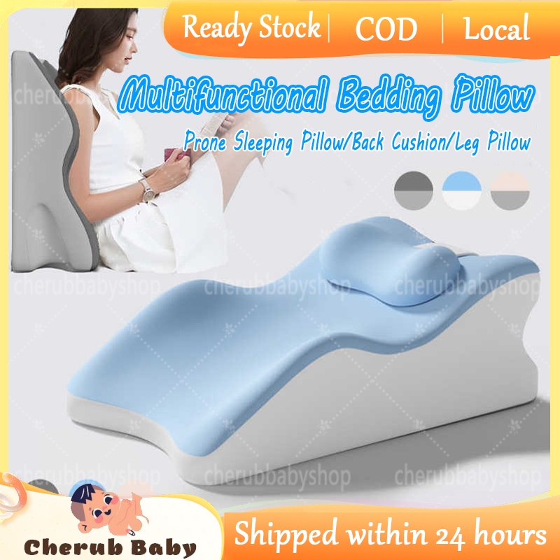 Portable Prone Support Sleeping Pillow Ergonomic Leg/Back Cushion Love ...
