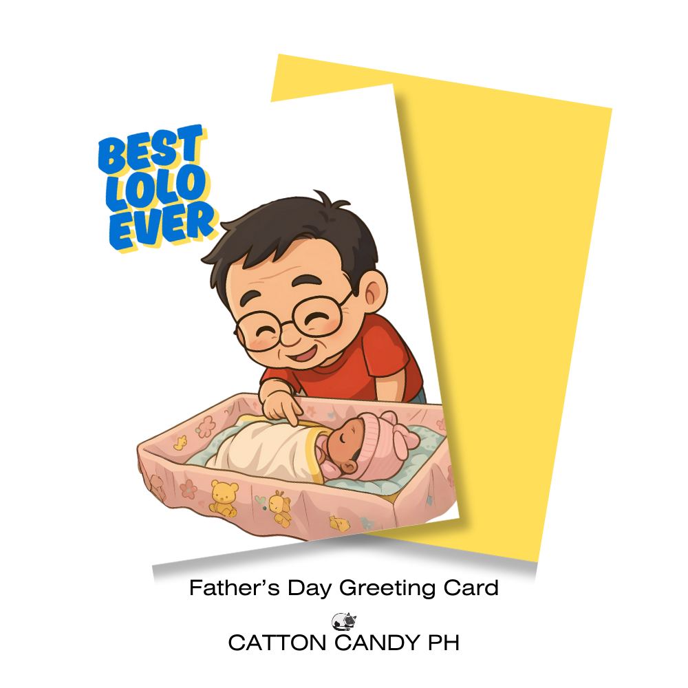Happy Father's Day Greeting Card (Best Lolo Ever) with Envelope ...