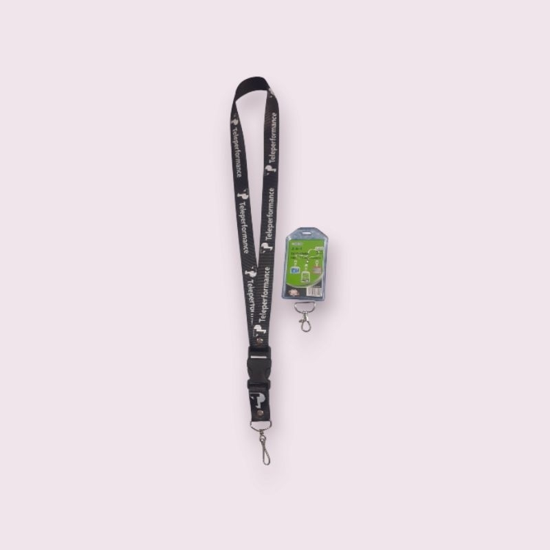 TELEPERFORMANCE ID LACE LANYARD/BLACK | Shopee Philippines