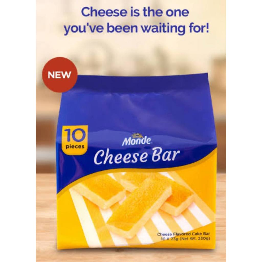 Monde Cheese Cake Bar 230g (10 x 23g) | Shopee Philippines