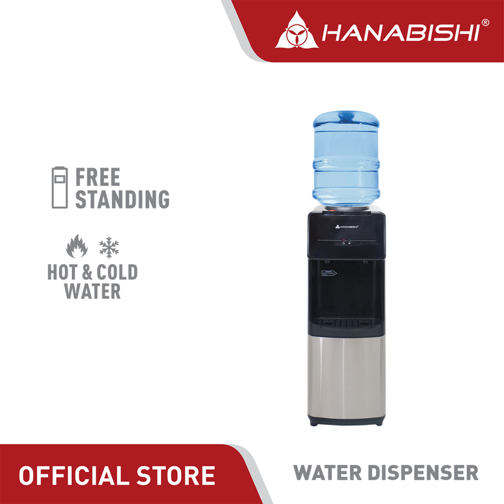 Hanabishi Free Standing Water Dispenser HFSWD750SS | Shopee Philippines