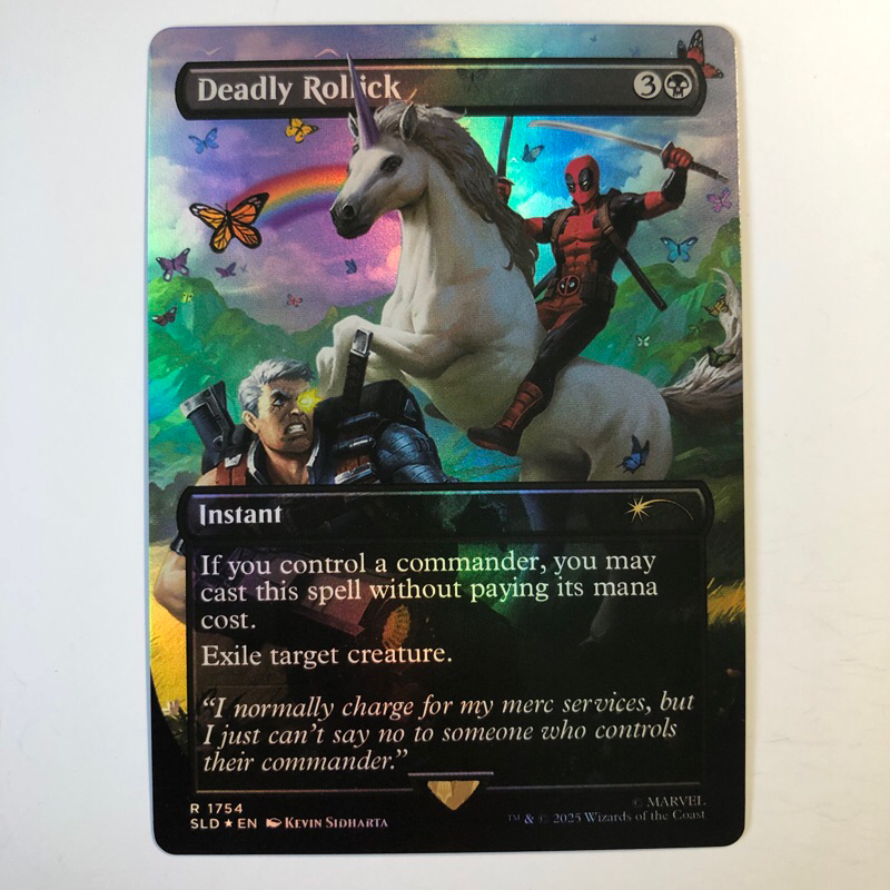Playtest Card - Deadly Rollick (SLD) Foil | Shopee Philippines