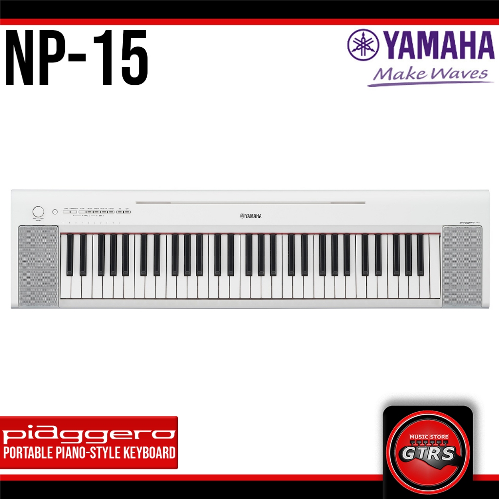 Yamaha NP-15 Piaggero 61-Keys Piano-Style Keyboard | Shopee Philippines