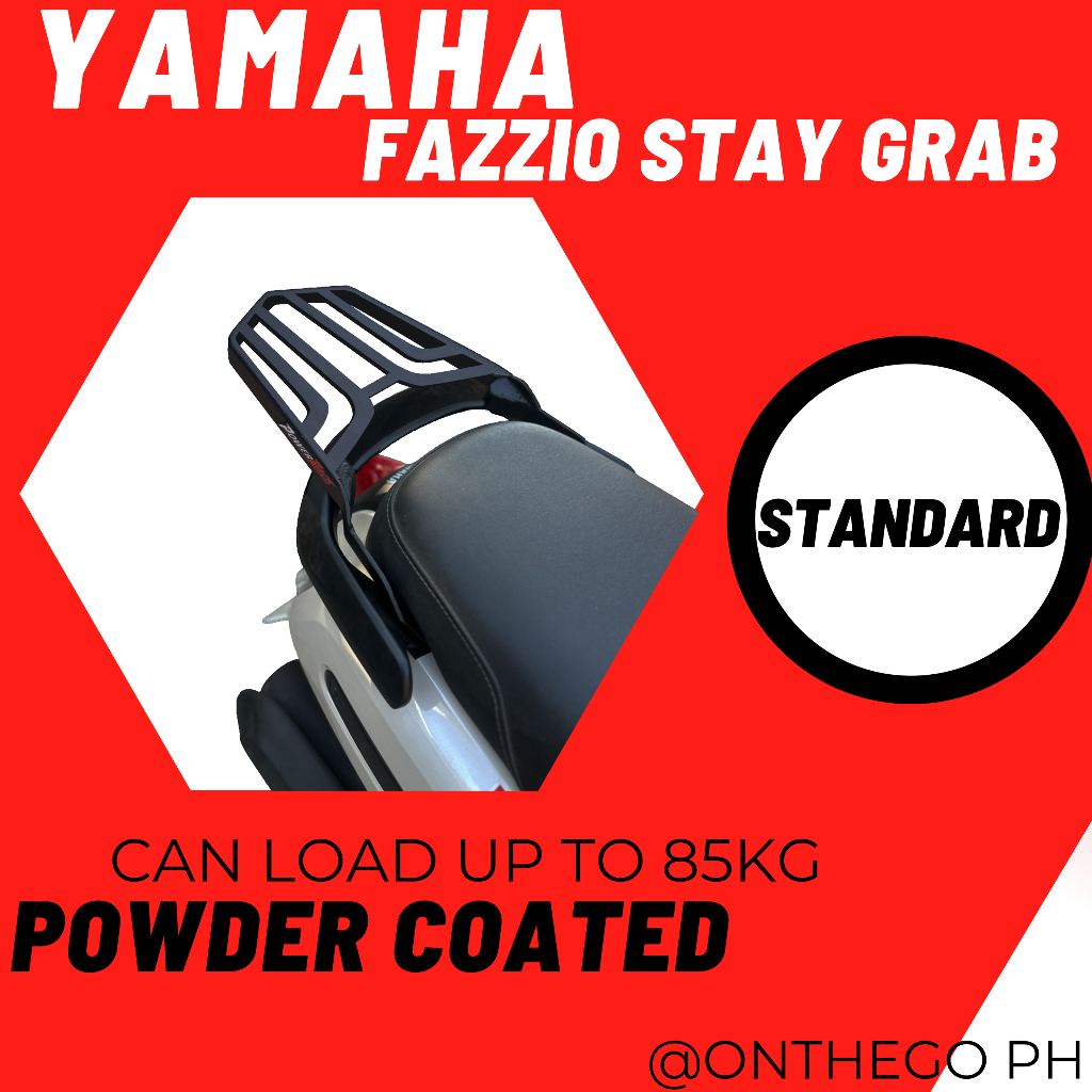 YAMAHA FAZZIO STAY GRAB TOP BOX BRACKET MOTORCYCLE ACCESSORIES / LIFE ...