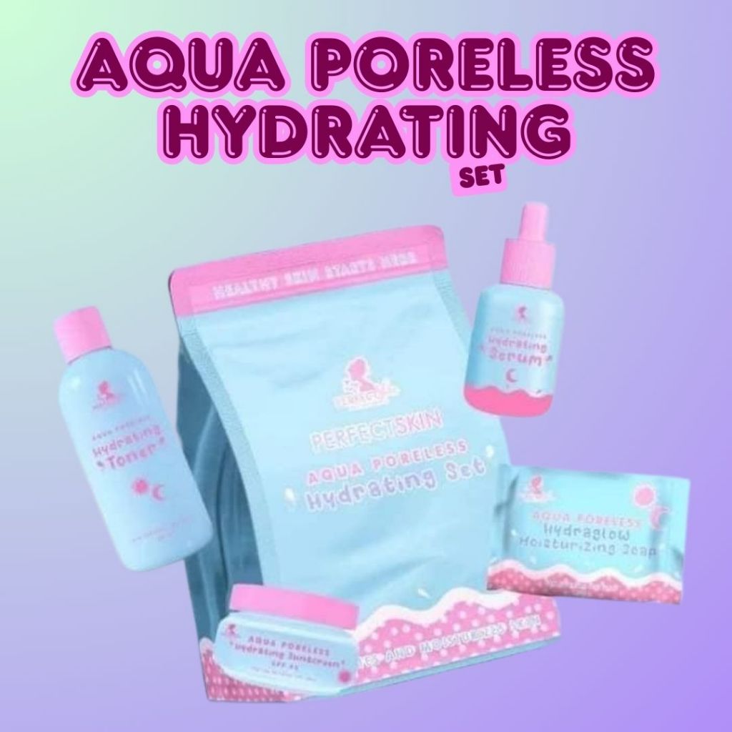 Perfect Skin Aqua Poreless Hydrating Set | Shopee Philippines