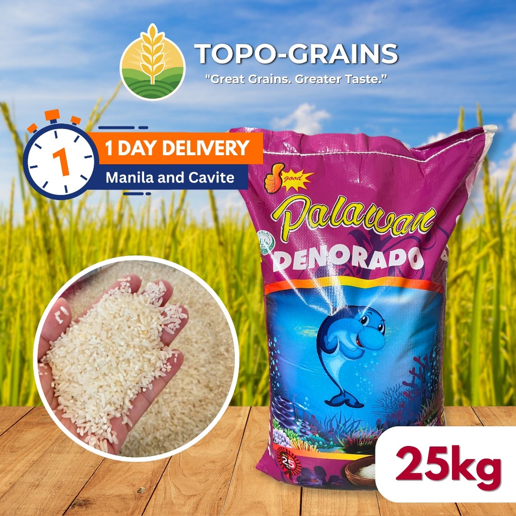 PALAWAN Denorado 25kg White Rice - Malambot , masarap at malinis na ...