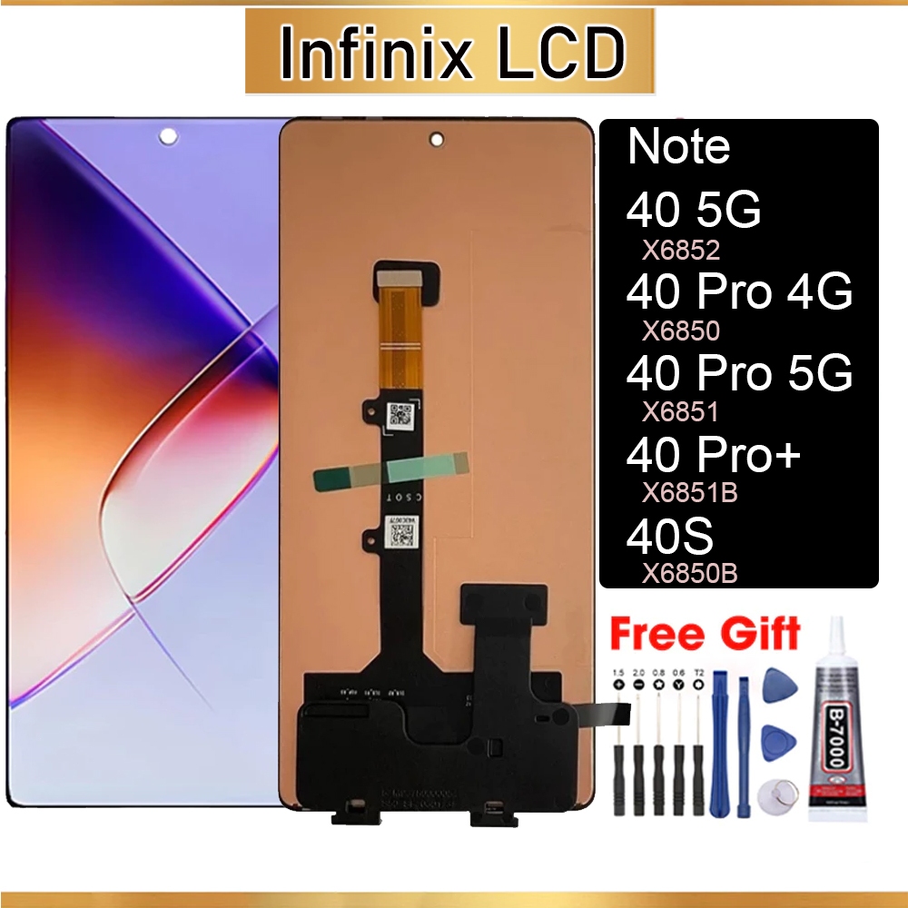UMI LCD For Infinix Note 40 5G/40S/40 Pro/40 Pro Plus + Screen parts ...