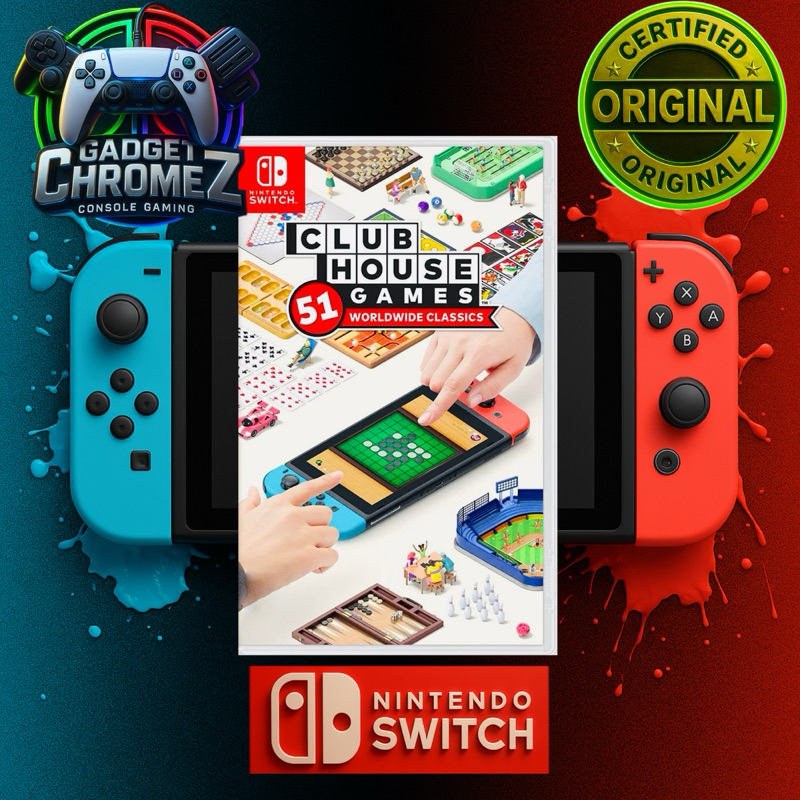 Clubhouse Games: 51 Worldwide Classics | Nintendo Switch Game ...