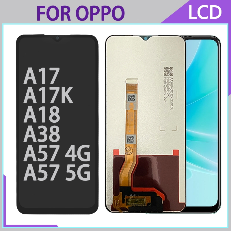 LCD For OPPO A17 A17K A18 A38 A57 4G 5G LCD Display Touch Screen ...