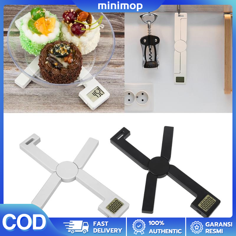 5KG Accurate Food Scale Foldable Portable Mini Folding Digital Kitchen ...