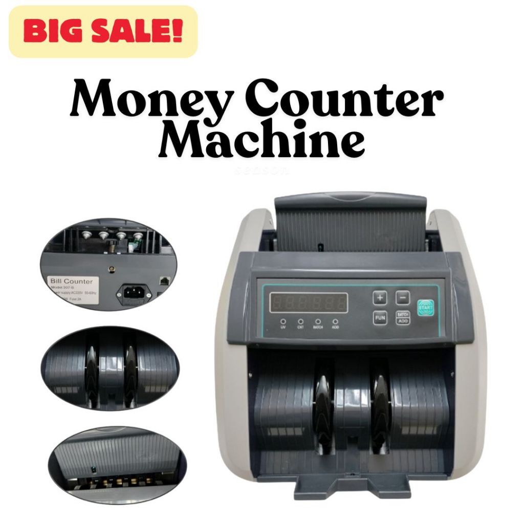 Bill Counter Machine with Batching and Adding, Currency Counters ...