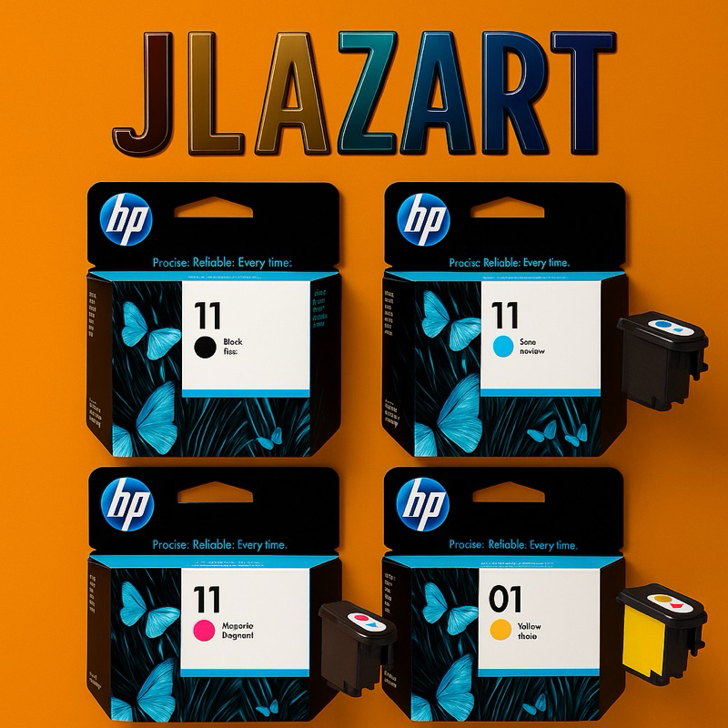 HP 11 Black Printhead (C4810A)/Cyan (C4811A)/Yellow (C4813A)/Magenta ...