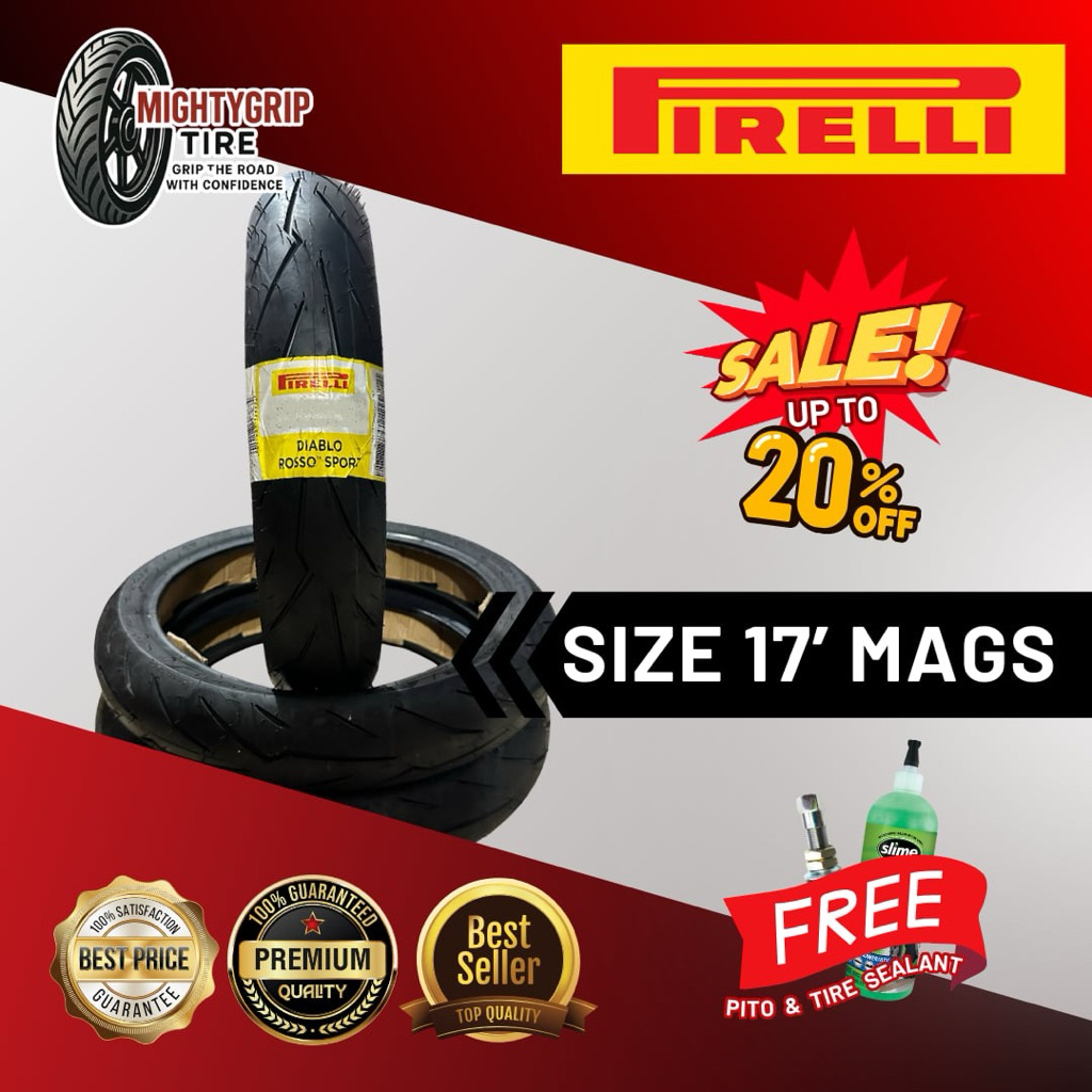 PIRELLI ANGEL Size 17’ MAGS | Shopee Philippines
