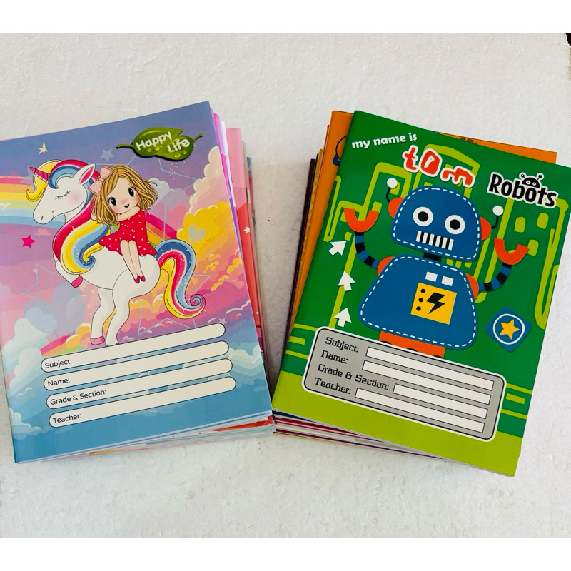 writing notebook 80 lvs 10pcs per ream | Shopee Philippines