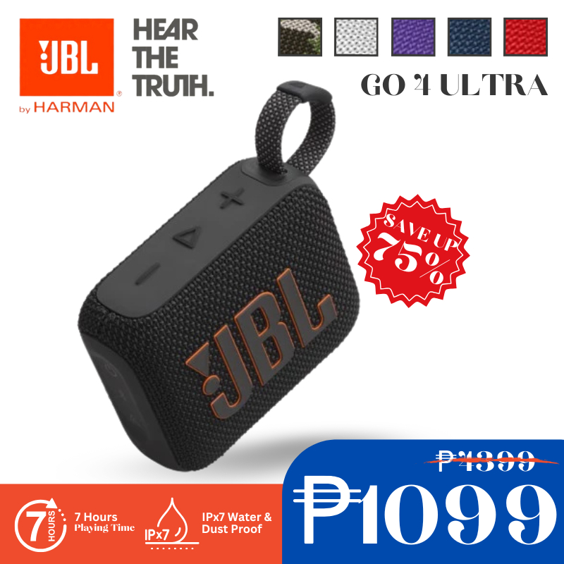 JBL GO4 ULTRA Wireless Bluetooth Speaker Outdoor Speaker Waterproof ...
