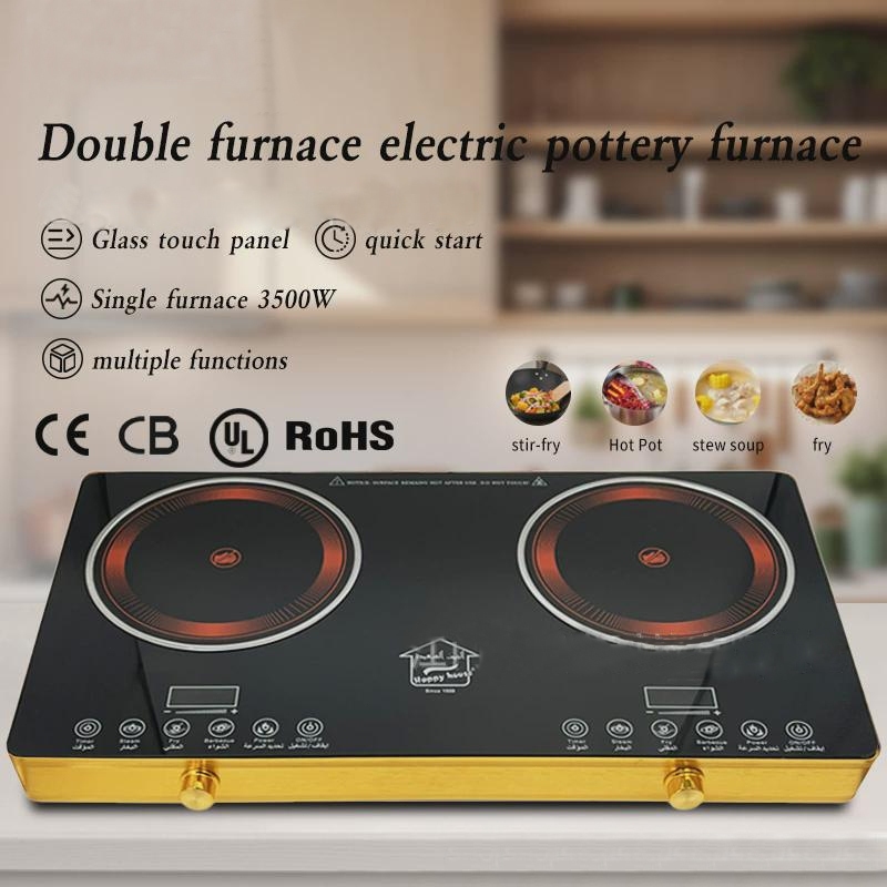 Double stove head Induction Inverter Cooker High Power Suitable for any ...