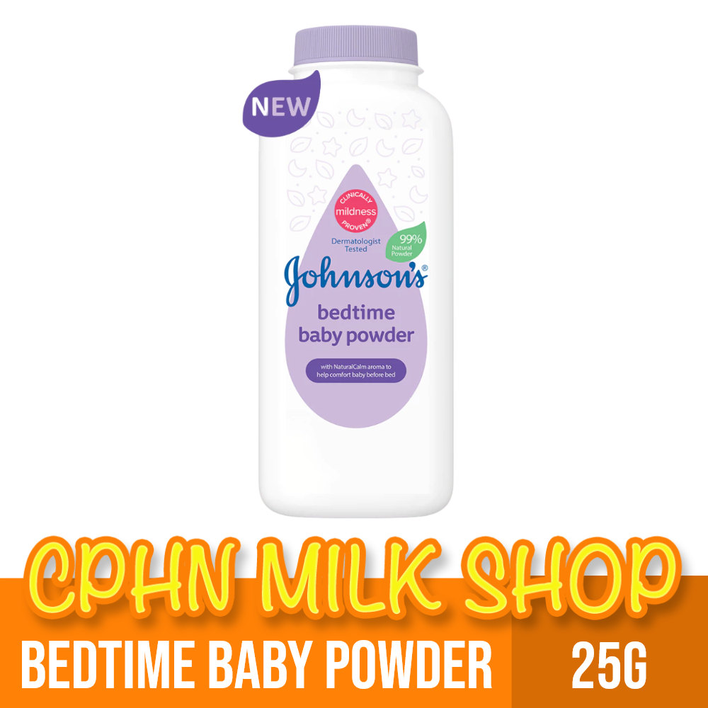 Johnson's Bedtime Baby Powder 25g | Shopee Philippines
