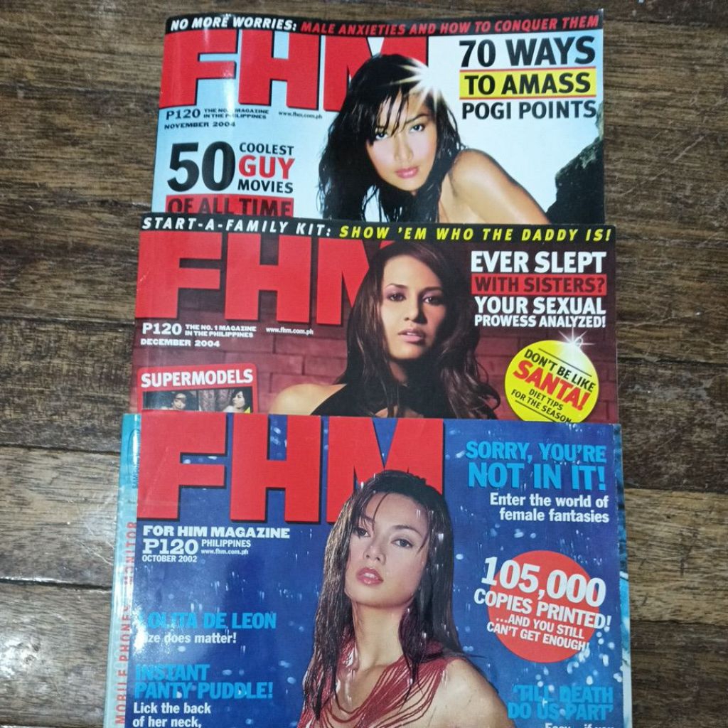 FHM Magazines Regine Tolentino Maricar De Mesa Phoemela Baranda ...