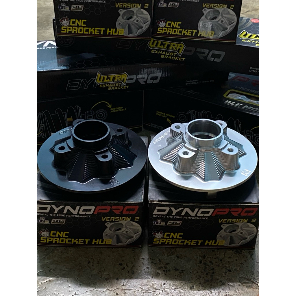 DYNOPRO CNC SPROCKET HUB FOR WINNER X AND GTR150 (4holes) | Shopee ...