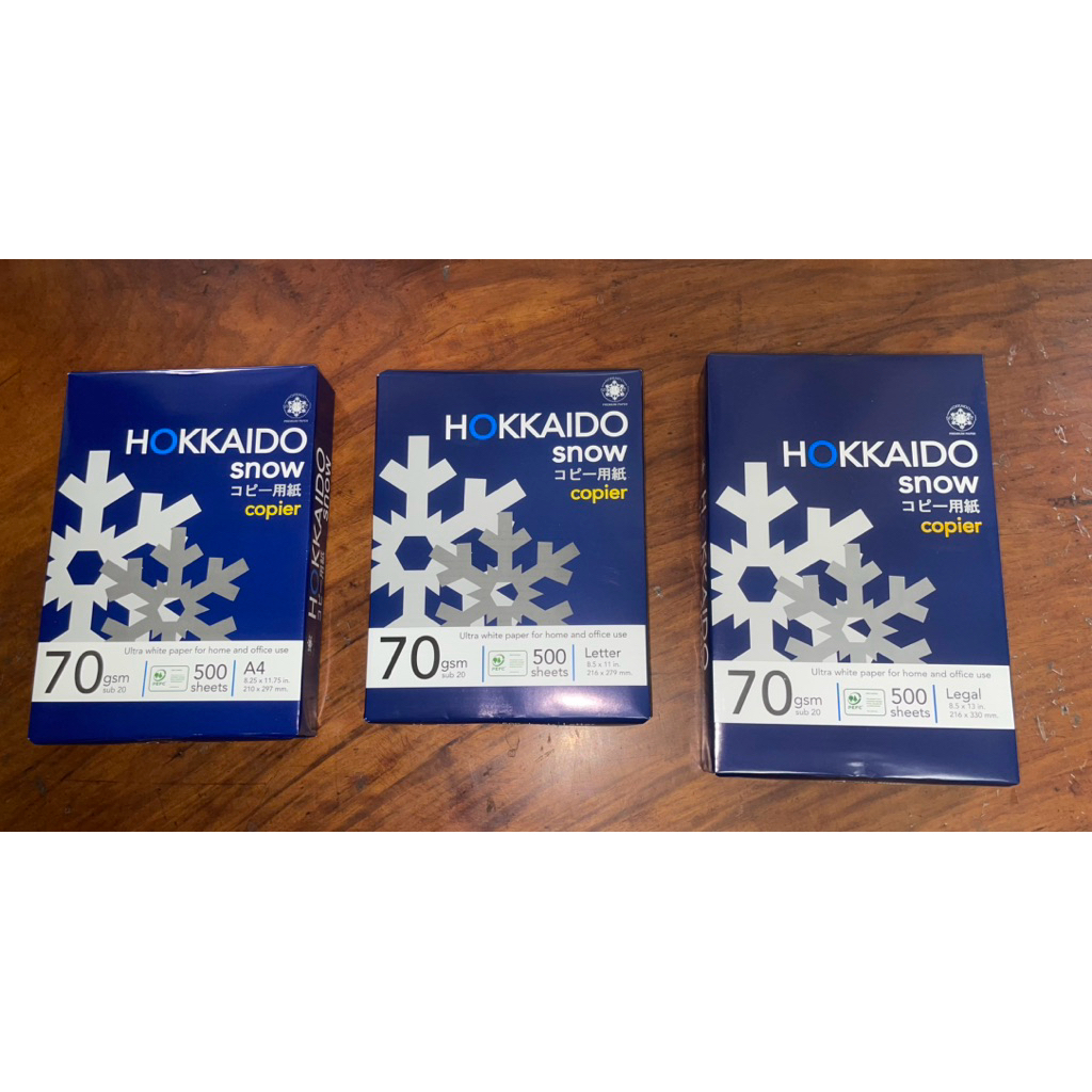 [500 Shts] 70 gsm Copy Paper, Bond Paper, Xerox Paper - A4 Short Long ...