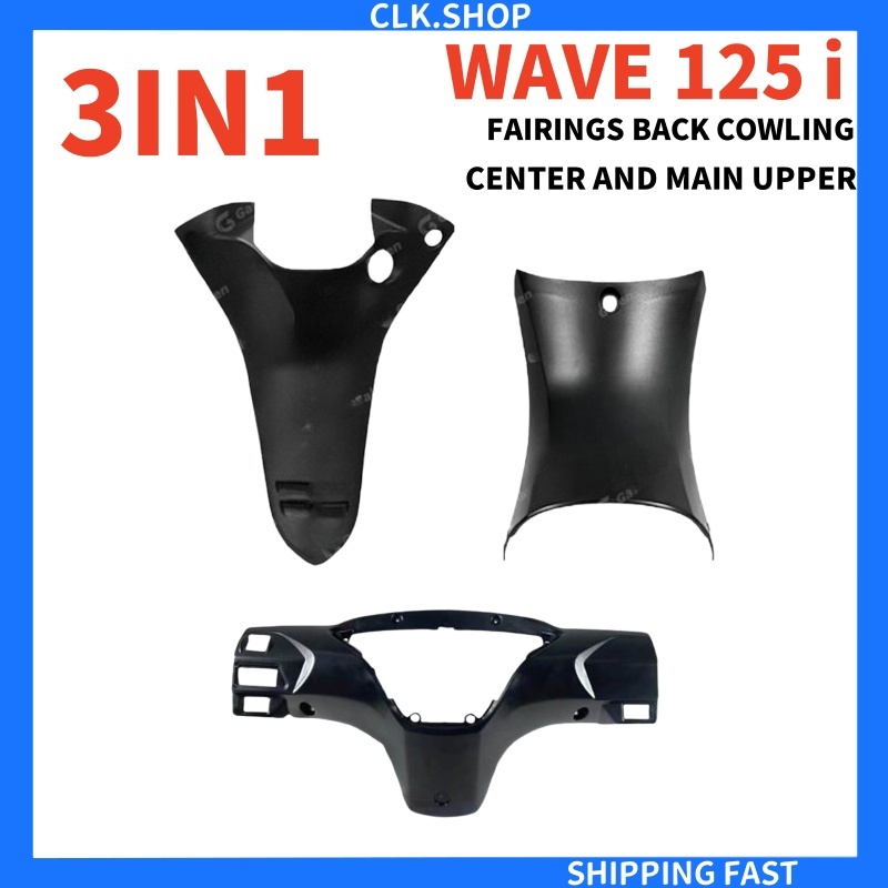 HONDA WAVE 125i Fairings Back Cowling WAVE 125i Cover Center and Main ...