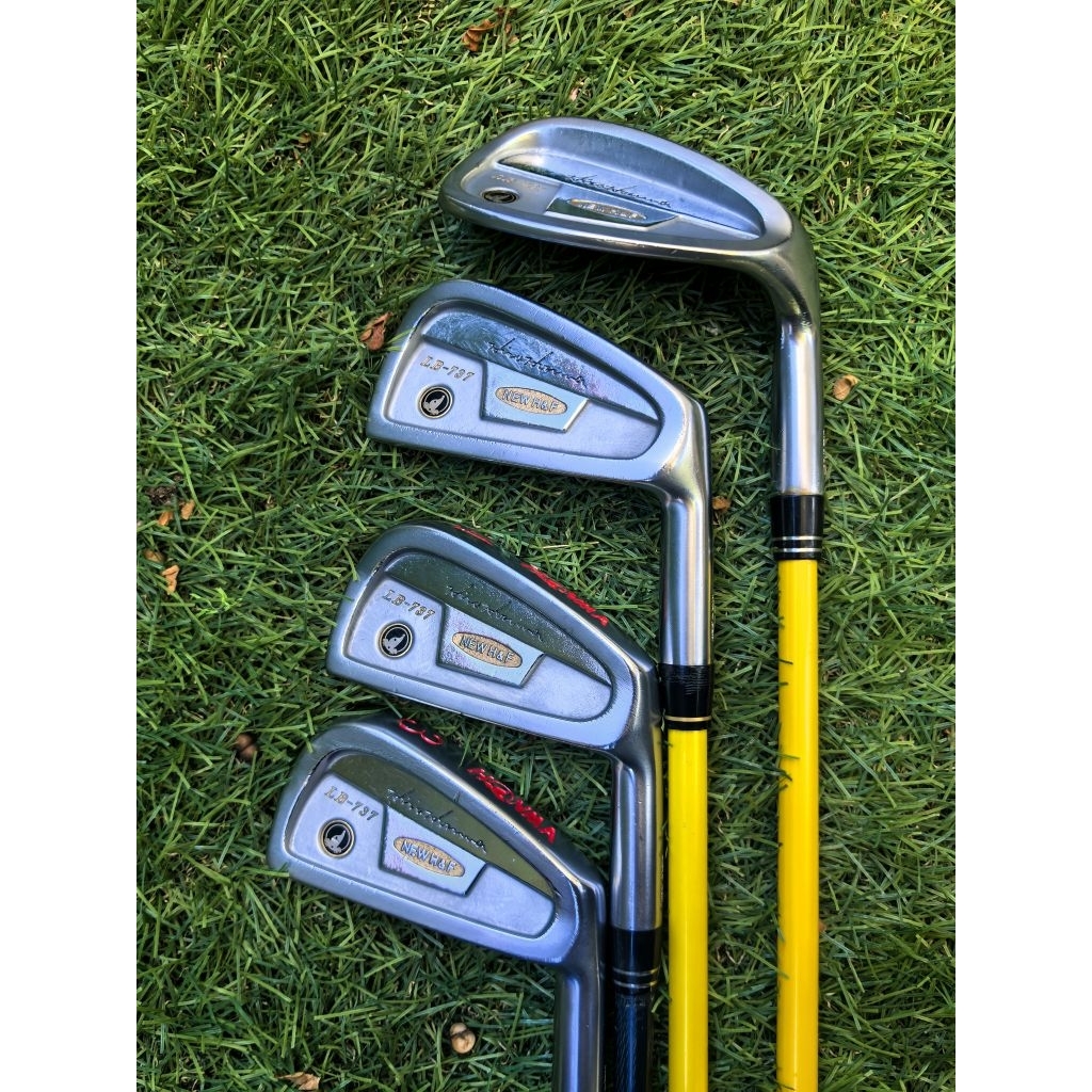 Honma LB-737 New H&F golf irons, specifically the 3, 4, 5, and SW (sand ...