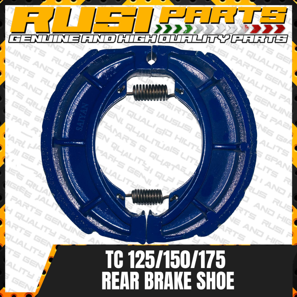 TC125/150/175 Rear RANDOM BRAND Brake Shoe for Rusi Motorcycle Parts ...