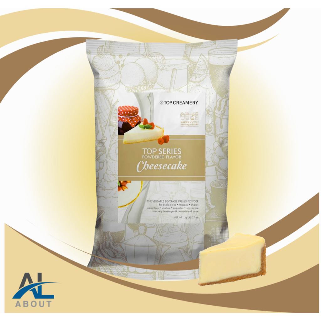 TOP Creamery Cheesecake Flavor Powder 1kg | Shopee Philippines
