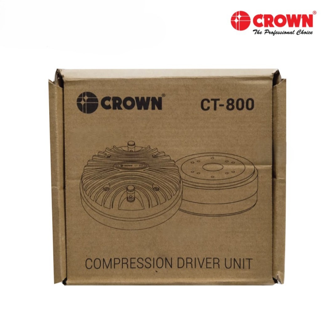 Crown CT-850 850w bolt-on compression driver unit tweeter | Shopee ...
