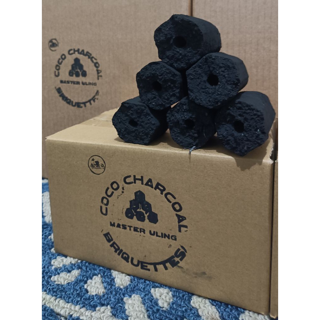 Charcoal Briquettes (Master Uling') 6 kgs. | Shopee Philippines