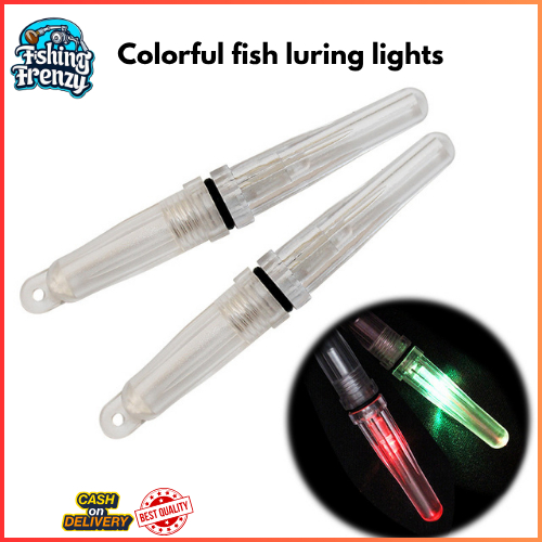 LED Attracting Fishing Light Floating Signal Flash Lamp Torpedo Net Sea ...