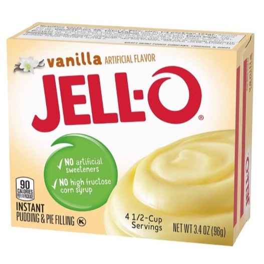 Jell O Vanilla Instant Pudding And Pie Filling Mix Jello 144g Shopee 7115