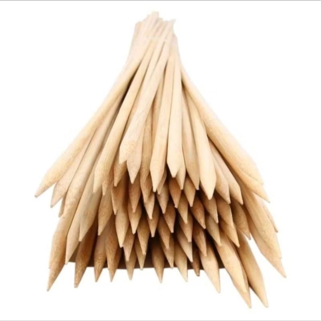 NO LABEL 5MM X 300MM 1BOX OF 100PACKS BBQ STICK. | Shopee Philippines
