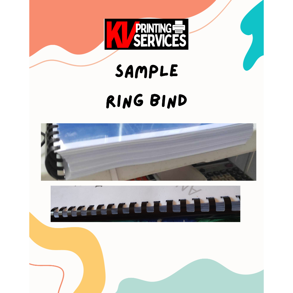 Document Binding Services – Ring Bind / Soft Bind / Coil Bind | Shopee ...
